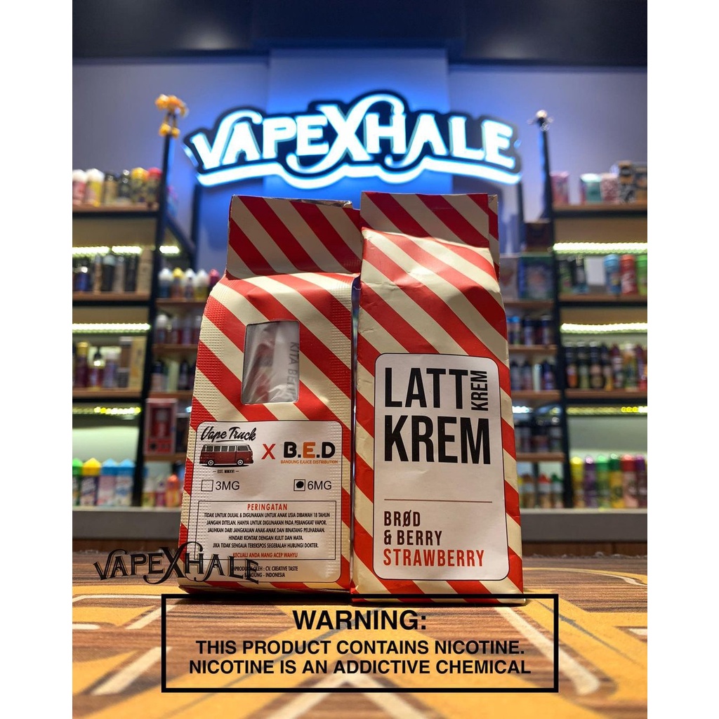 Jual LIQUID FREEBASE LATT KREM (100ml) | Shopee Indonesia