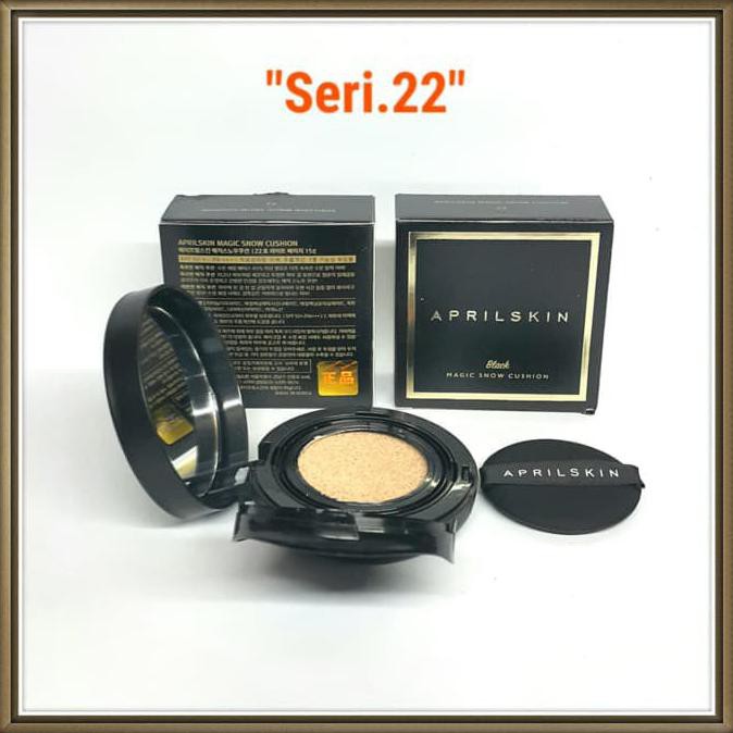 Jual New BEDAK APRIL SKIN BLACK SNOW CUSHION ini seri 22 Murah JKPA06 ...