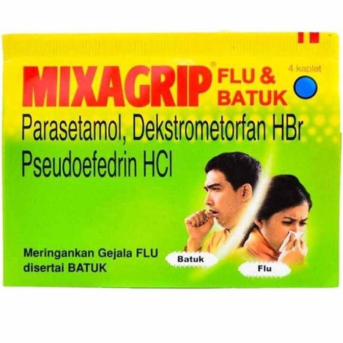 Jual Mixagrip Flu dan Batuk - 1 Blister / Strip 4 Tablet | Shopee Indonesia