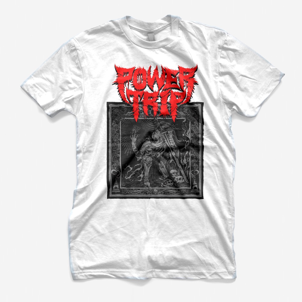 Jual Kaos band POWER TRIP T-shirt white baju merchandise by jamstick ...
