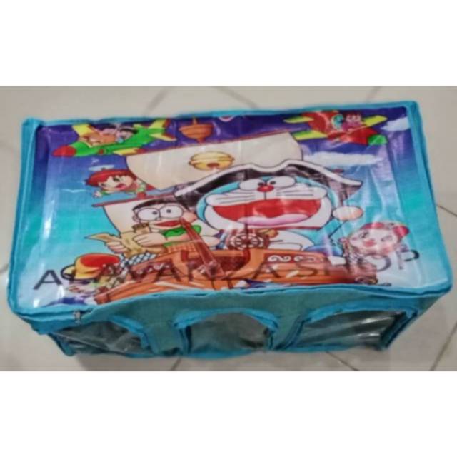 Jual BOX BAJU / CLOTHES ORGANIZER DORAEMON | Shopee Indonesia