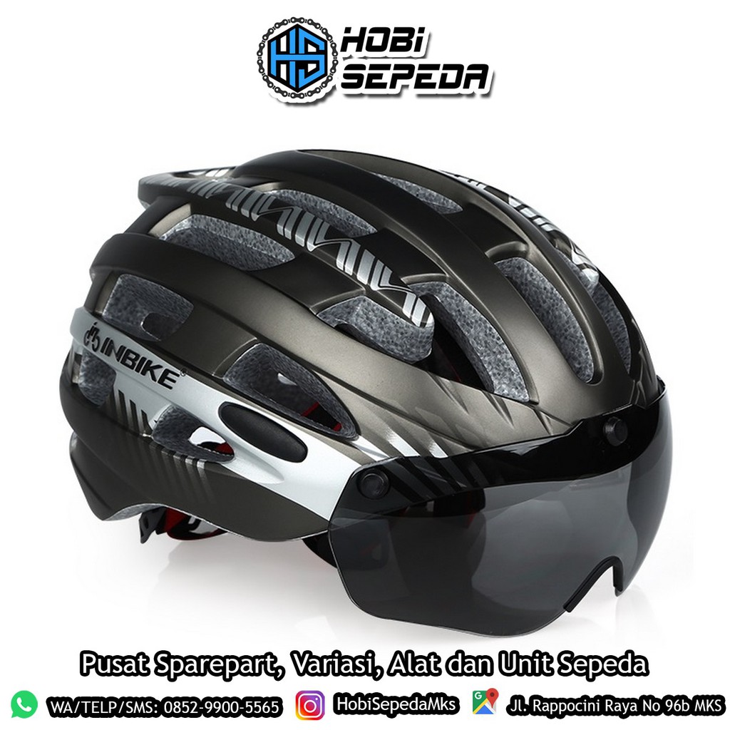 Jual Helm Sepeda MTB Ukuran Lensa Ultralight Tahan Angin Size L ...