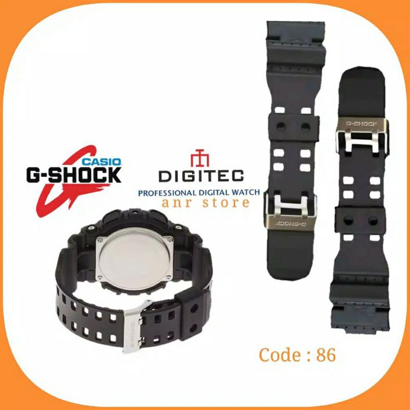 Jual Tali jam strap DIGITEC DG 2071 2020 2011 2032 3102 2072 DG 2077 T ...