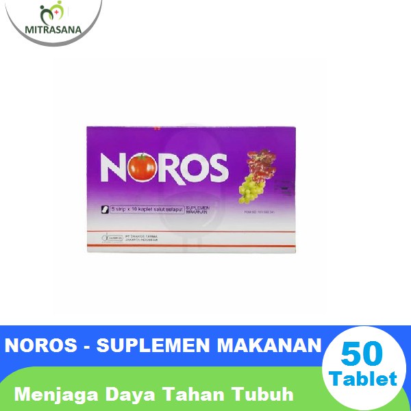 Jual NOROS - Suplemen Multivitamin dan Antioksidan | Shopee Indonesia