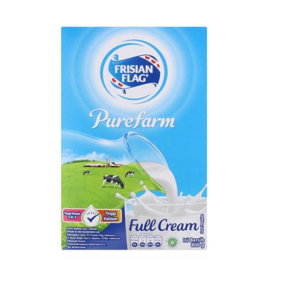 Jual Frisian Flag Susu Bubuk PUREFARM Full Cream | Shopee Indonesia