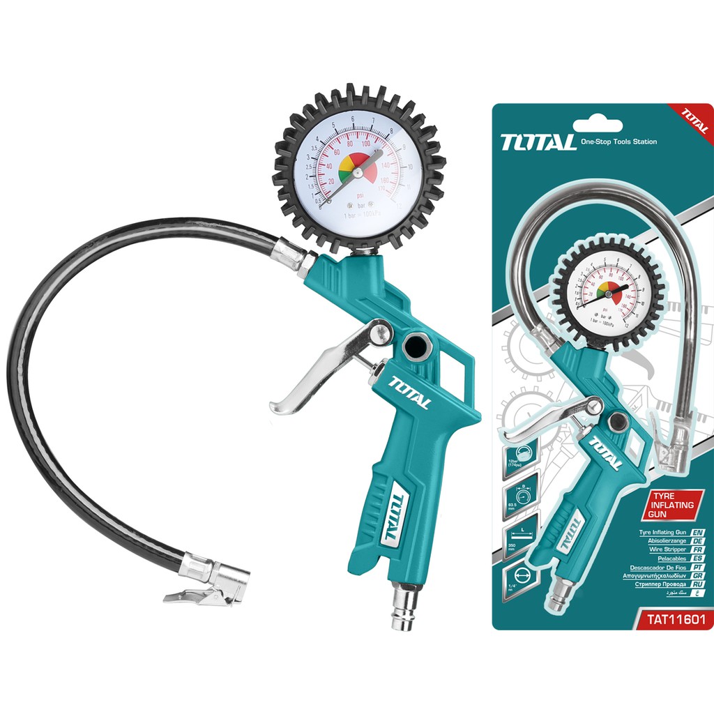 Jual Total Tools - Alat Isi Angin Ban / Air Tire Inflating Gun tat11601 ...