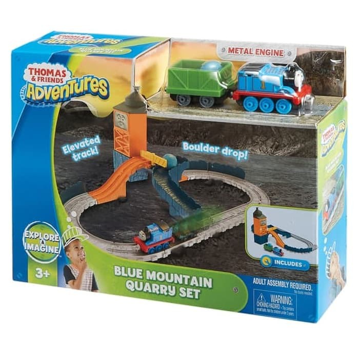 Jual Thomas & Friends Adventures Blue Mountain Quarry Set FJP82 ...