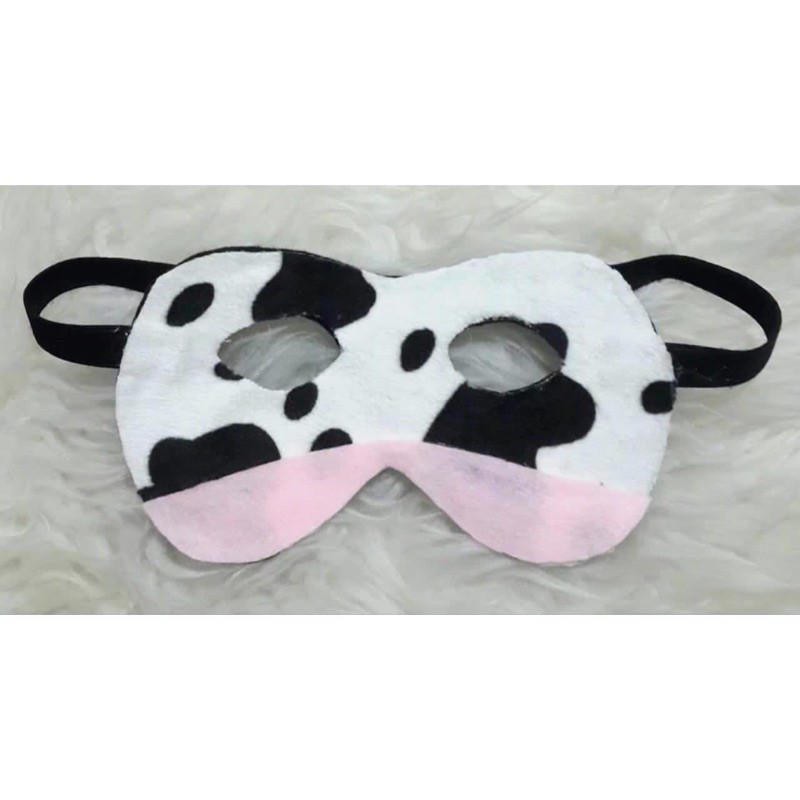 Jual Topeng Sapi Kostum Karakter Hewan Sapi Bando Cow Topeng Flanel ...