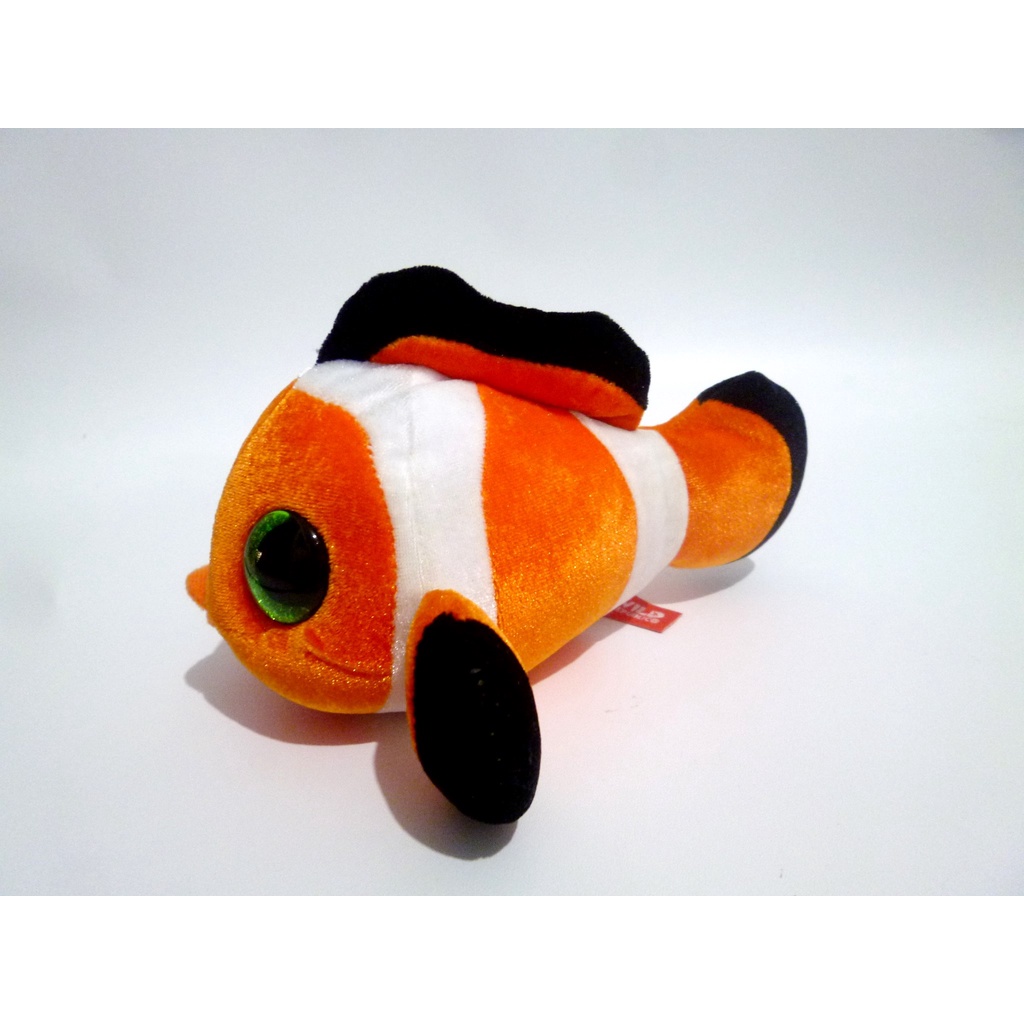 Jual Boneka Nemo Clown Fish Cyrstal Eyes Wild Republic Plush | Shopee ...