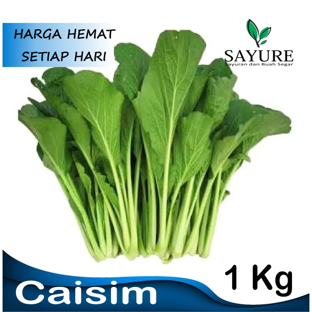 Jual CESIM CAISIM SAWI HIJAU SEGAR 1 KG | Shopee Indonesia