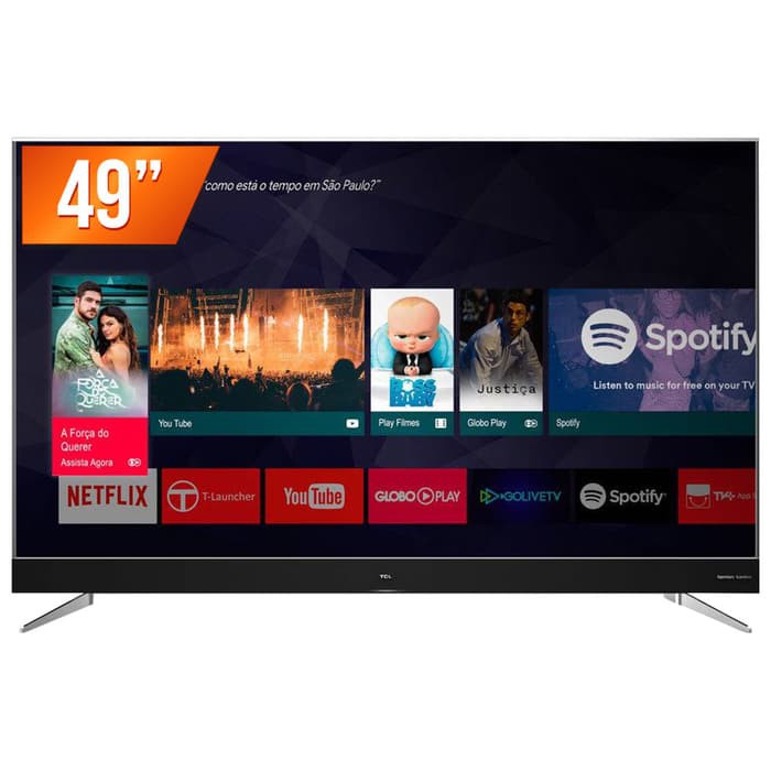 Jual TCL 49 inch 4K ANDROID TV HARMAN KARDON SPEAKER (Model - 49C2UD ...