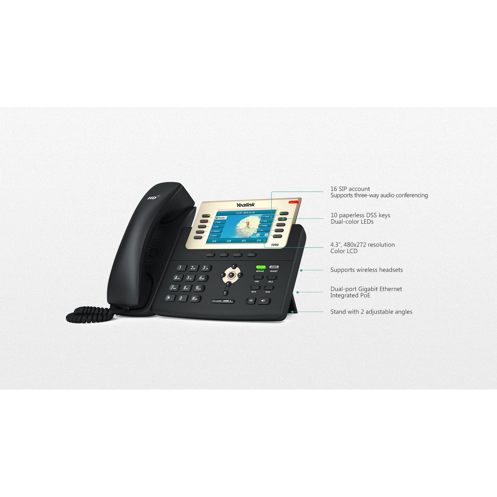 Jual YEALINK SIP-T29G Enterprise HD IP Phone (Bundling EXP20) | Shopee ...