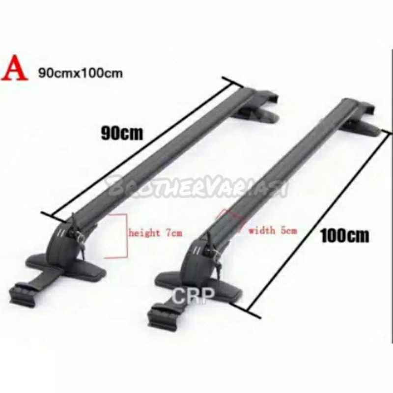 Jual Crossbar / Jepit Body / Roofrack / Cross Bar Mobil Universal ...