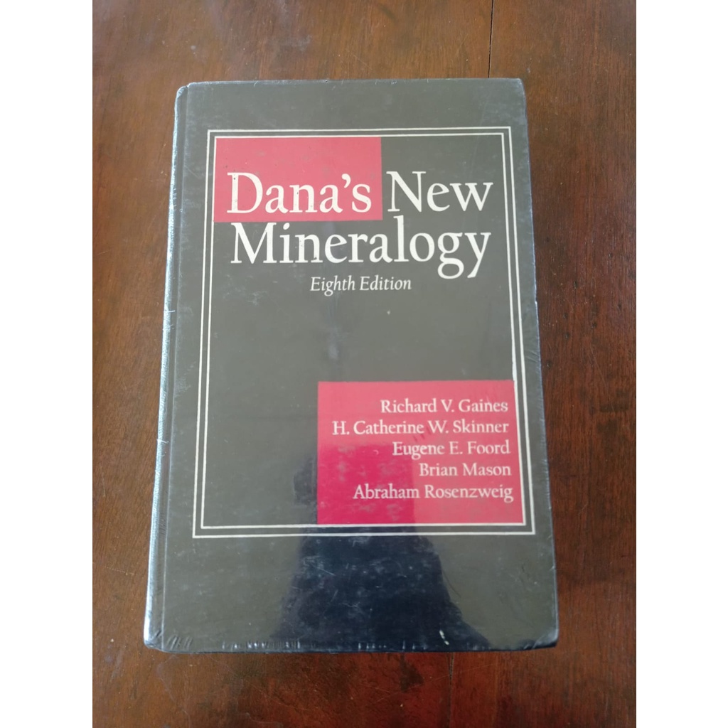Jual Dana's New Mineralogy: The System of Mineralogy of James Dwight Dana and Edward Salisbury ...