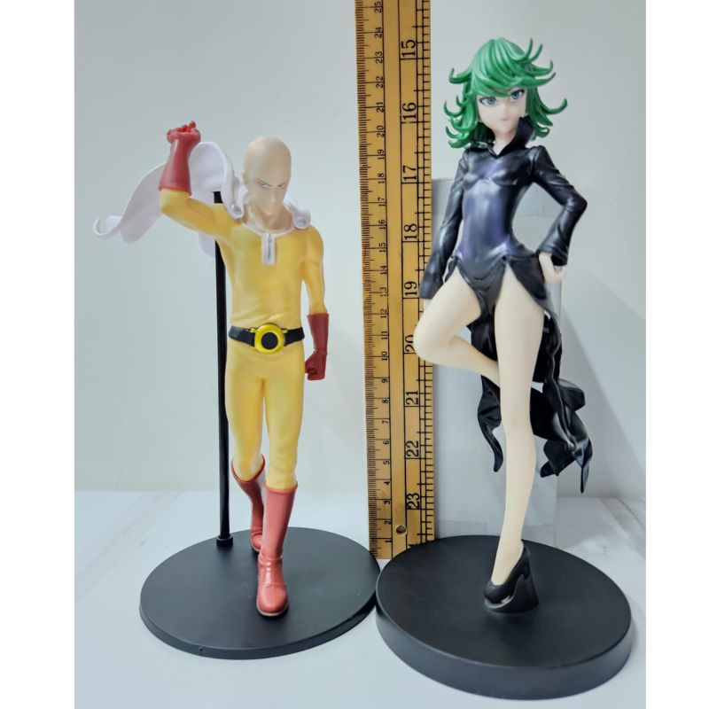 Jual 2pcs/Set Figure One Punch Man Saitama/Tatsumaki Action Figure ...