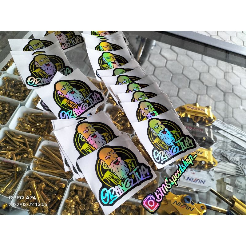 Jual stiker hologram orangtua/congyang | Shopee Indonesia