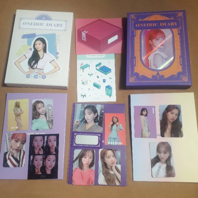 Jual IZONE IZ*ONE ONEIRIC DIARY ALBUM + PHOTOCARD YURI SAKURA CHAEYEON CHAEWON EUNBI | Shopee ...