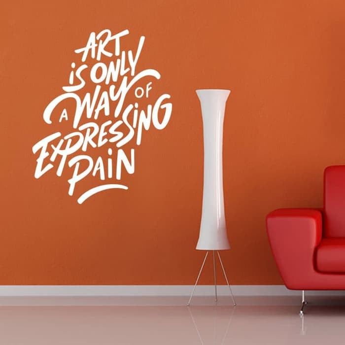 Jual Sticker Expressing Wall Stiker Kaca Dinding Rumah Kantor Office ...