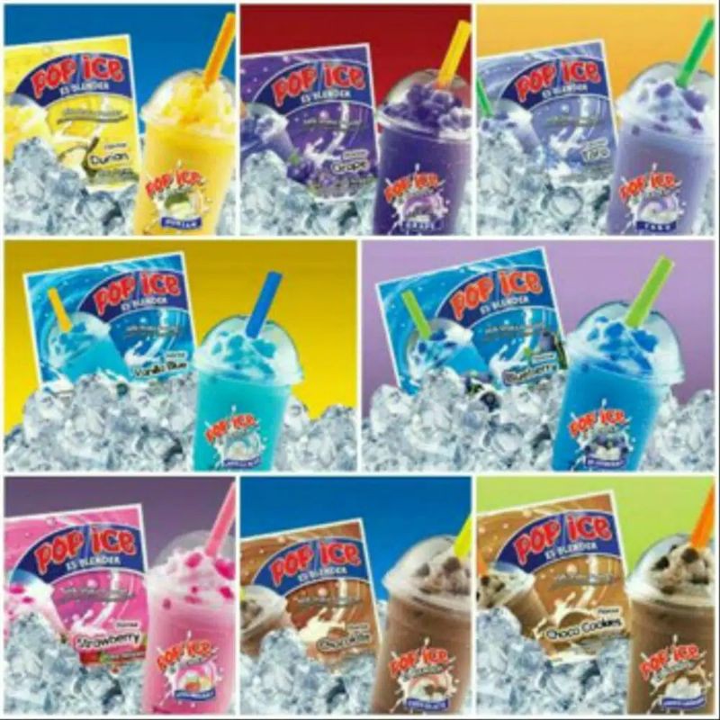 Jual POP ICE all varian Minuman Segar Grosir | Shopee Indonesia