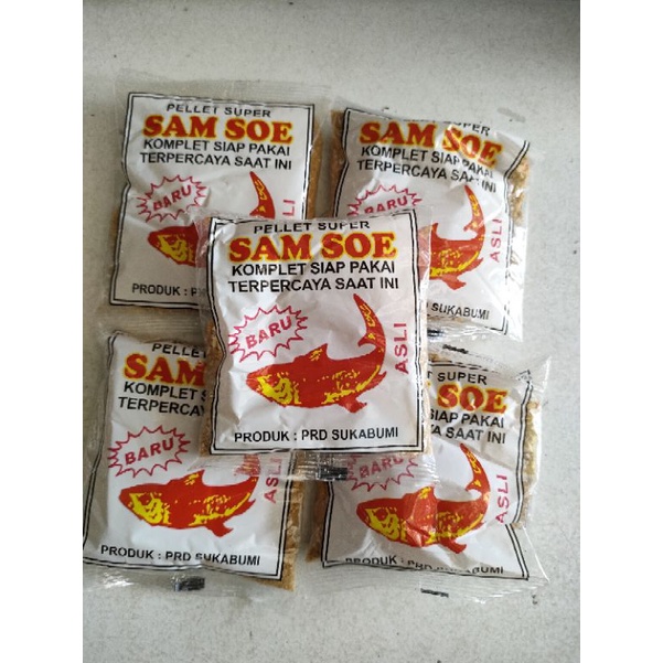 Jual pelet samsoe / samsu SAM SOE / samsoe / samsu isi 20 pcs umpan ...