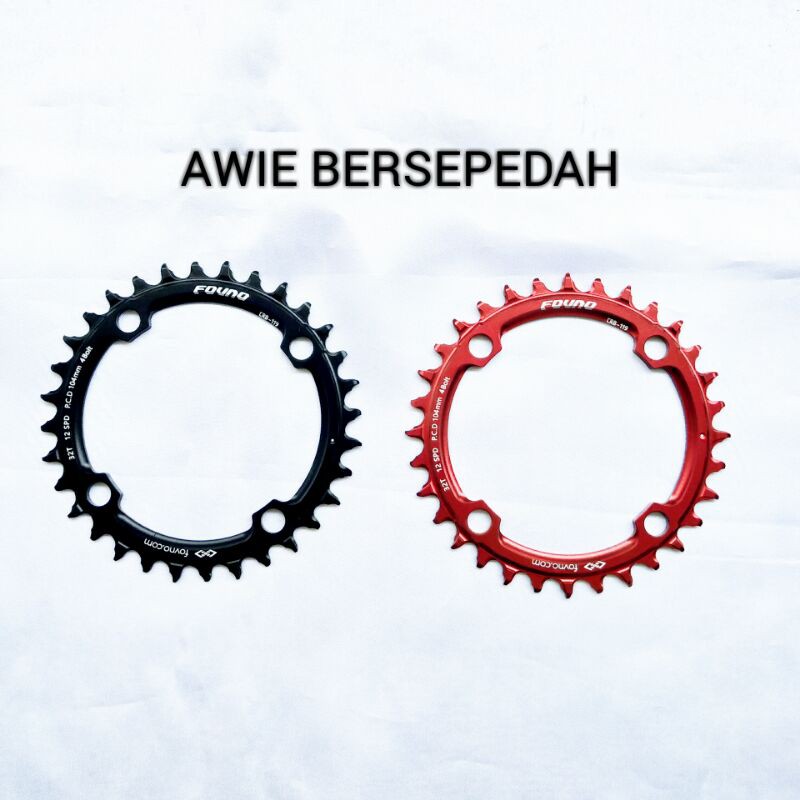 Jual Chainring FOVNO 32T 34T bcd 104 eagle teeth ultra light laser and CNC proses | Shopee Indonesia