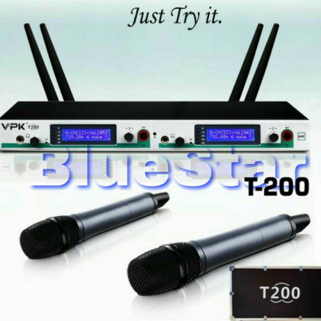 Jual Mic Wireless VPK T 200 Original VPK T200 | Shopee Indonesia
