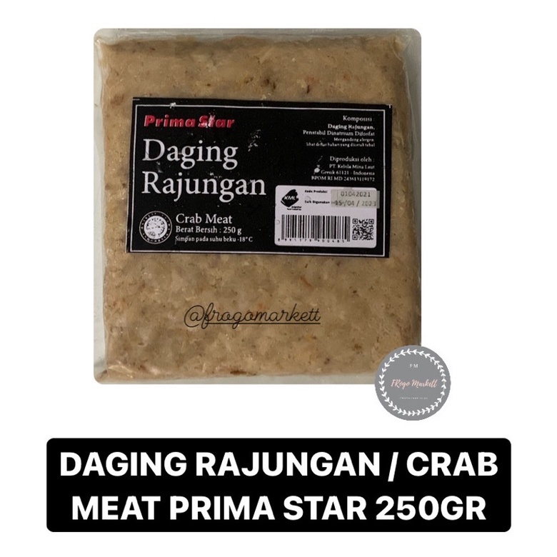 Jual Daging Rajungan / Crab Meat Prima Star 250gr | Shopee Indonesia