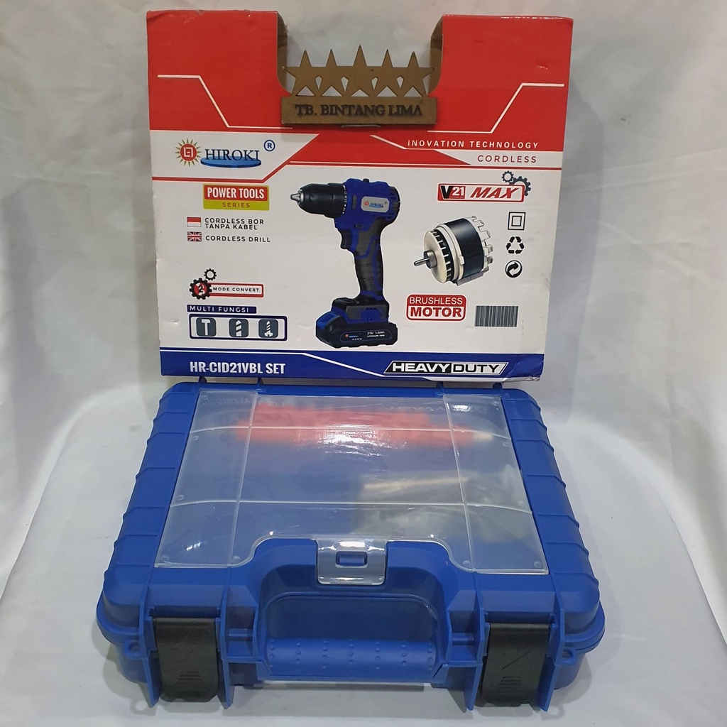 Jual Mesin Bor Cordless TANPA KABEL HIROKI aneka merk | Shopee Indonesia