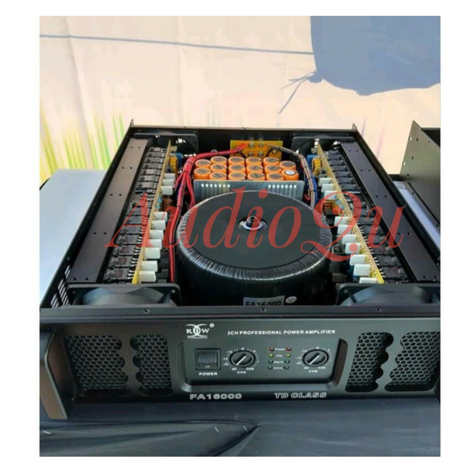 Jual Power Amplifier RDW FA 16000/ FA16000 Class TD Original RDW ...