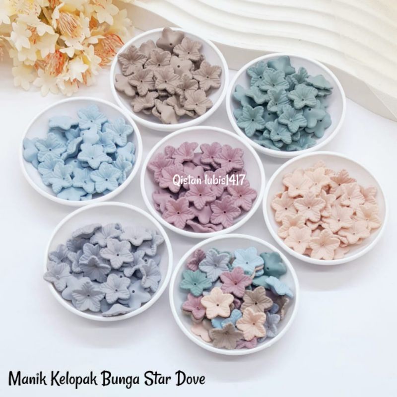 Jual Manik Kelopak Bunga Star Dove | Shopee Indonesia