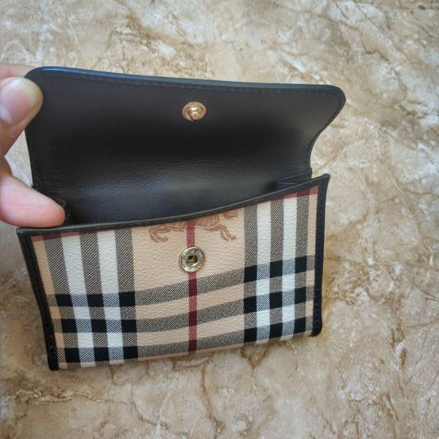 Jual Dompet Burberry unisex original made in italy | Shopee Indonesia