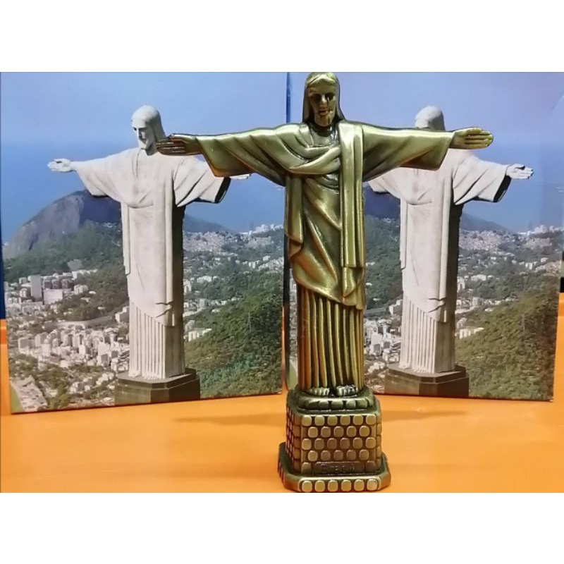 Jual pajangan miniatur Kristus Yesus penebus / Patung Christ the ...