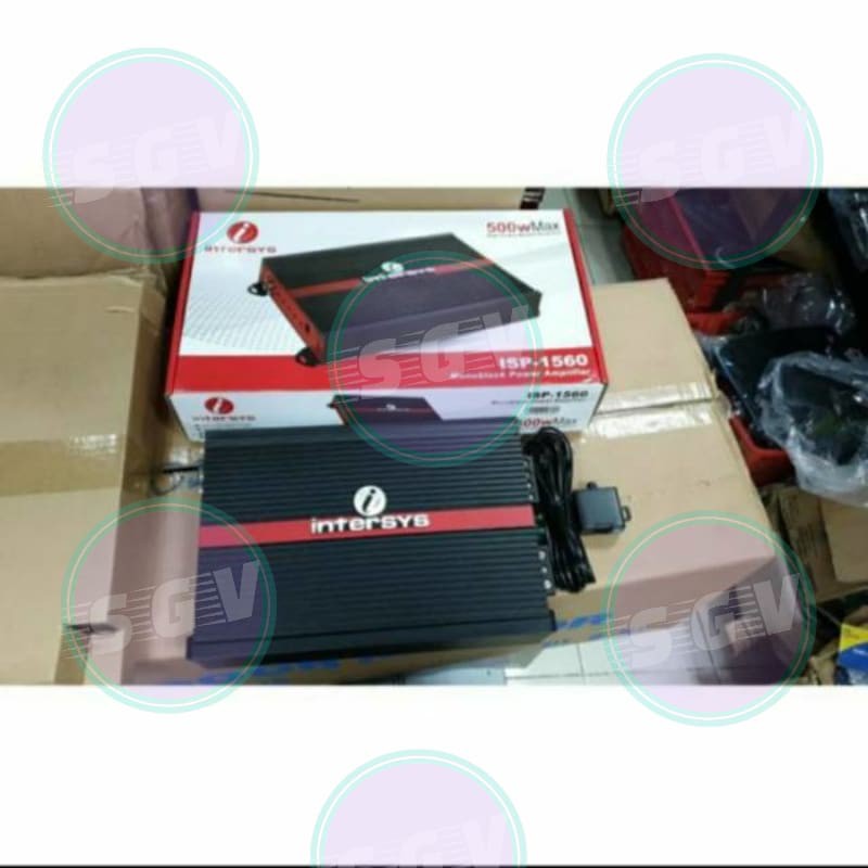 Jual SGV Power amplifier intersys isp-1560 monoblock mobil universal ...