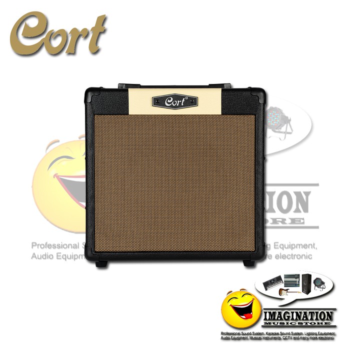 Jual Cort CM15R-BK Guitar Amplifier 8 inch 15 Watt with Reverb | Shopee ...