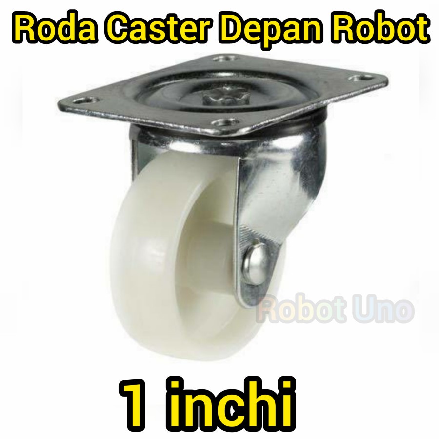 Jual Roda Caster Roda Depan Robot Mobil Caster Whell Smart Car 1 Inchi ...