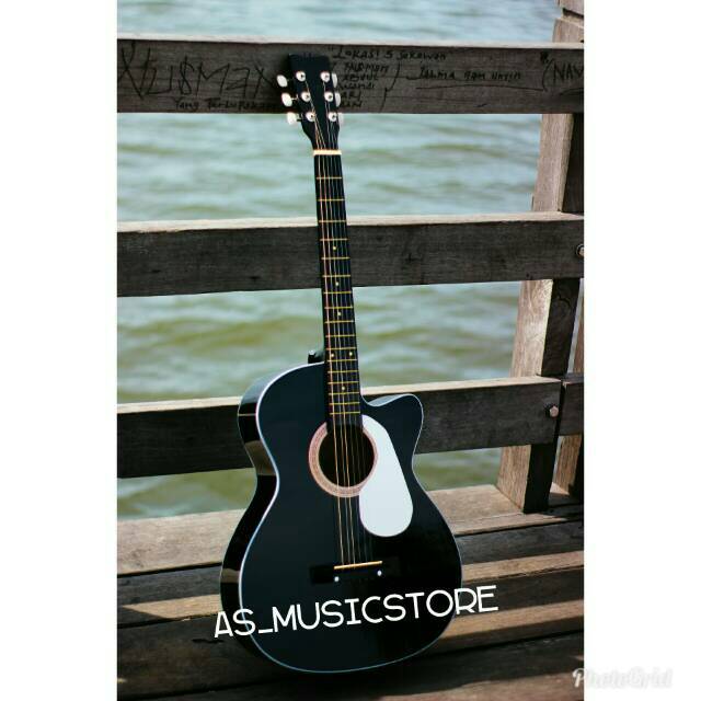 Jual Gitar Akustik Murah Untuk Pemula Free Tas Gitar , Senar , Pick ...