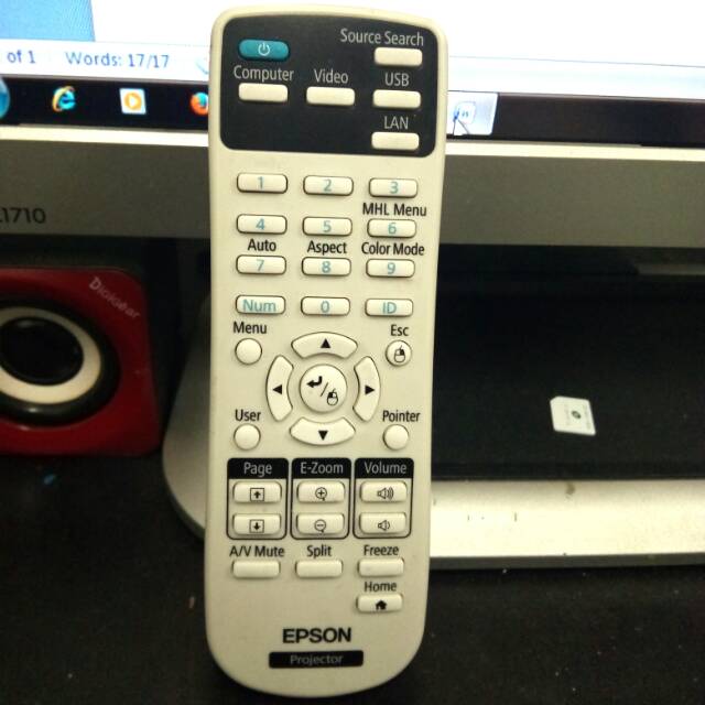 Jual Remote epson projector original | Shopee Indonesia