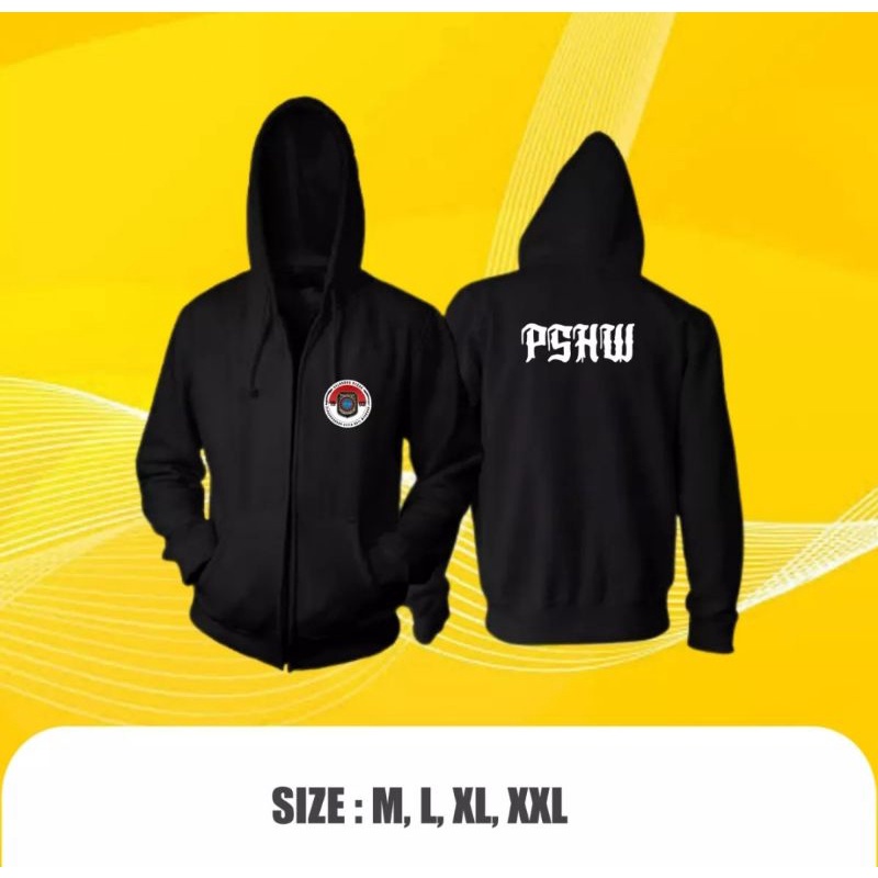 Jual JACKET ZIPPER PSHW WINONGO LOGO MMX DEPAN BELAKANG | Shopee Indonesia