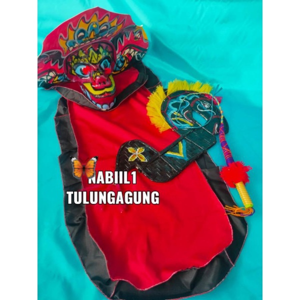 Jual caplokan kuda lumping barongan anak komplit | Shopee Indonesia