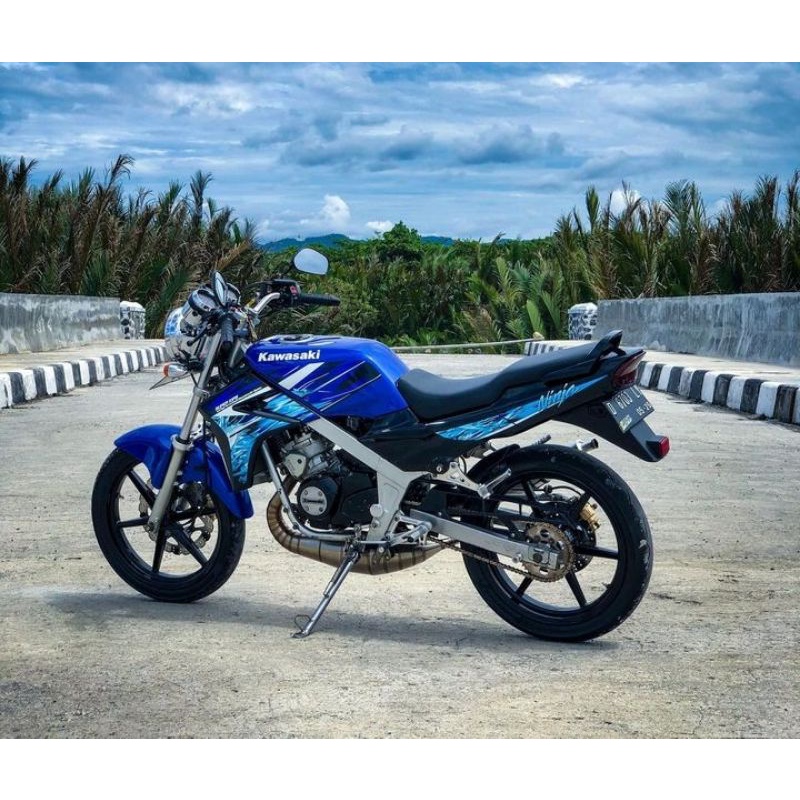 Jual STIKER STRIPING KAWASAKI NINJA R NINJA M 2008 2009 BIRU ...