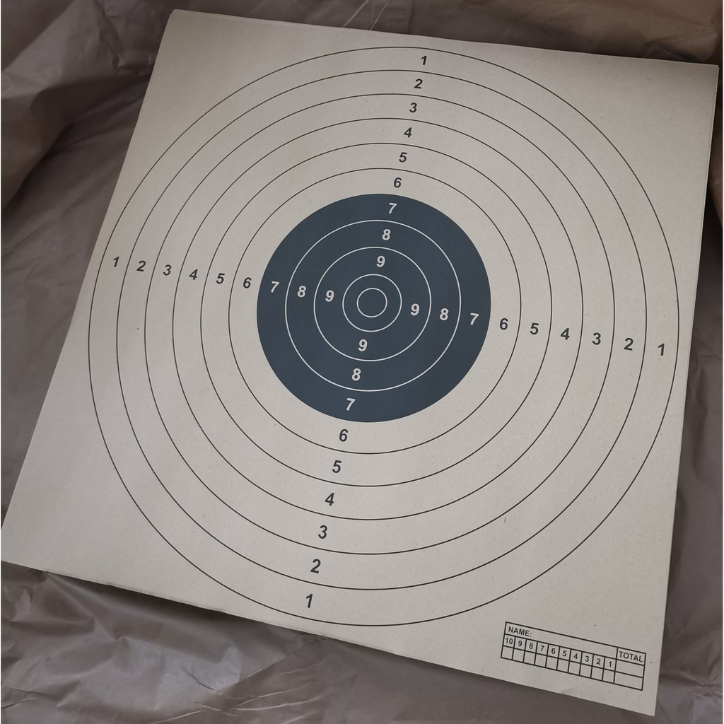 Jual Kertas Target Sasaran Tembak Standart Perbakin | Shopee Indonesia