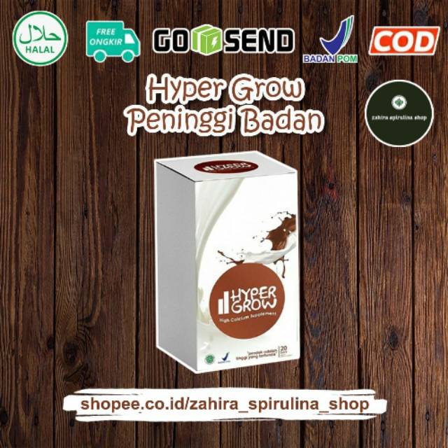 Jual PENINGGI BADAN HERBAL HYPER GROW ORIGINAL SUSU ORGANIK | Shopee ...
