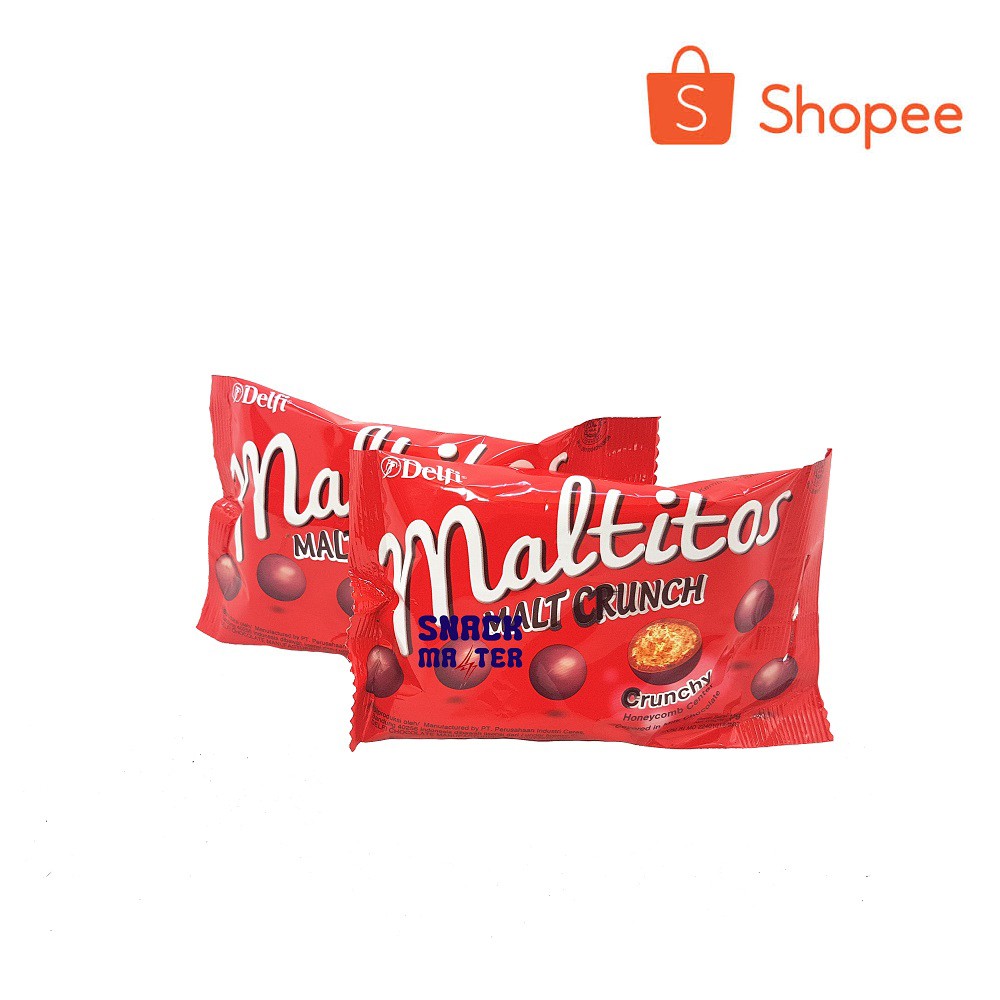 Jual Delfi Maltitos Malt Chocolate Balls - Netto 45gr | Shopee Indonesia