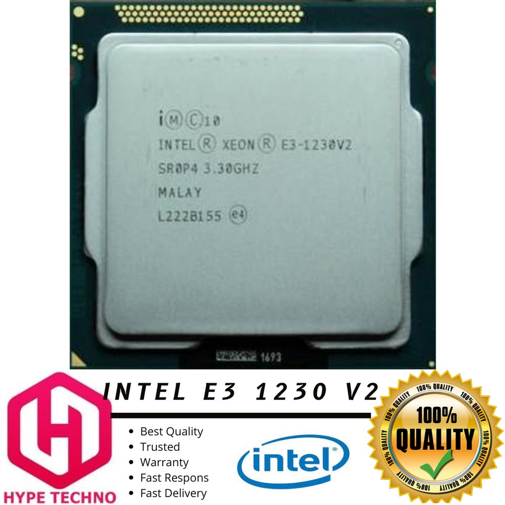 Jual Intel Xeon E3 1230 V2 - 3.30GHz up to 3.70GHz - 4 Cores 8 Threads ...