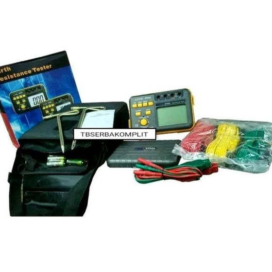 Jual Mp221 Digital Earth Ground Tester 4105A Grounding Resistance Meter ...