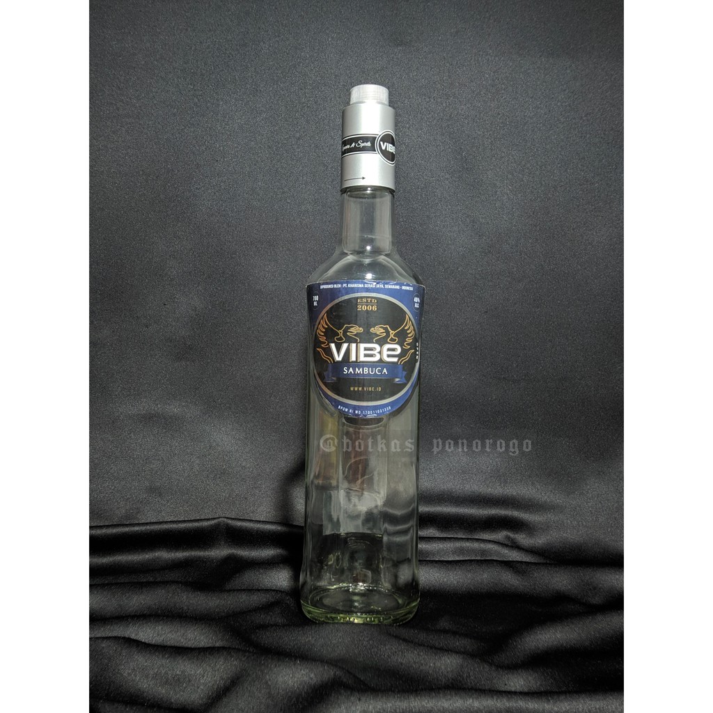 Jual Botol Bekas Minuman Keras Vibe Murah Buat Pajangan Dinding ...