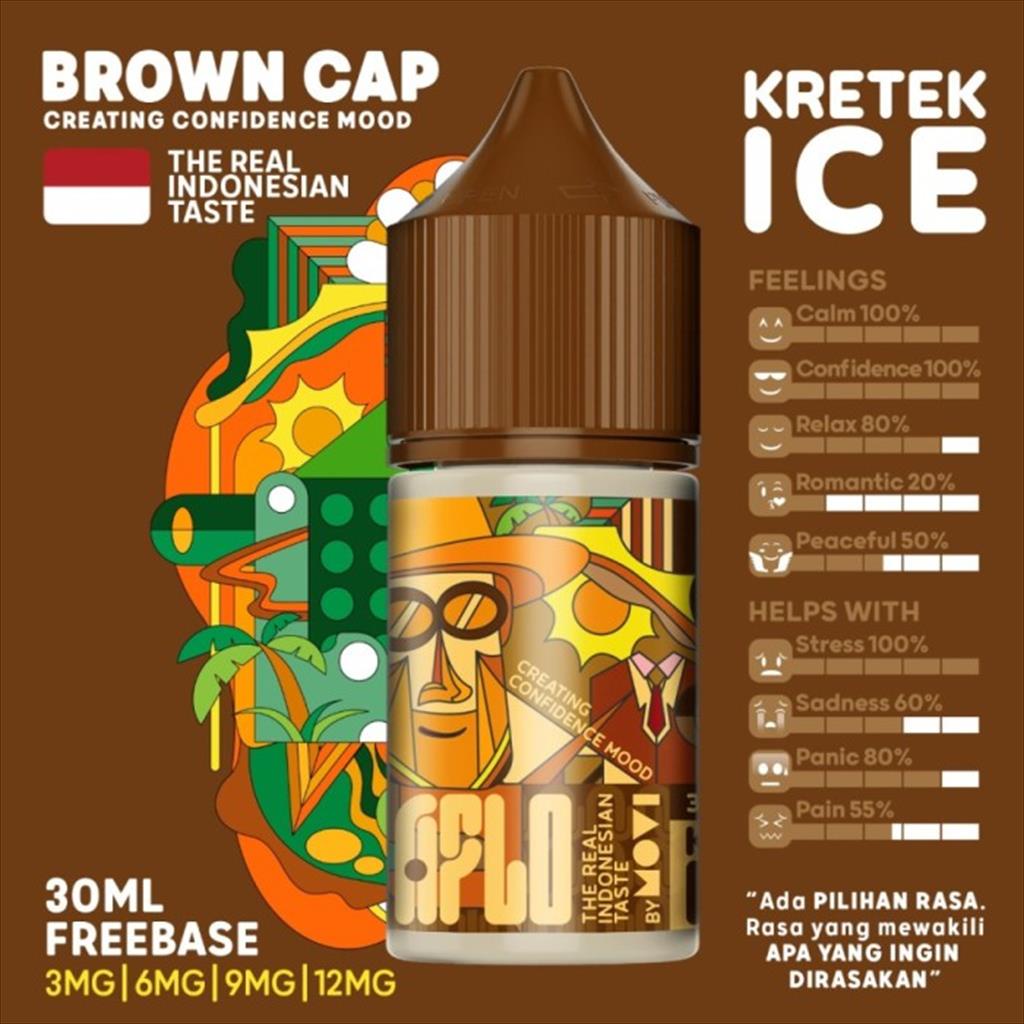 Jual Liquid Vape AFLO Kretek Ice 30ML by MOVI - Liquid Pods Friendly ...
