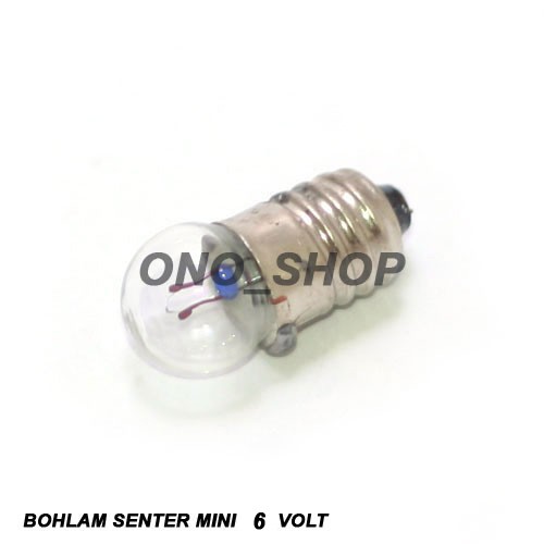 Jual Lampu Bohlam Senter Mini 6 Volt | Shopee Indonesia