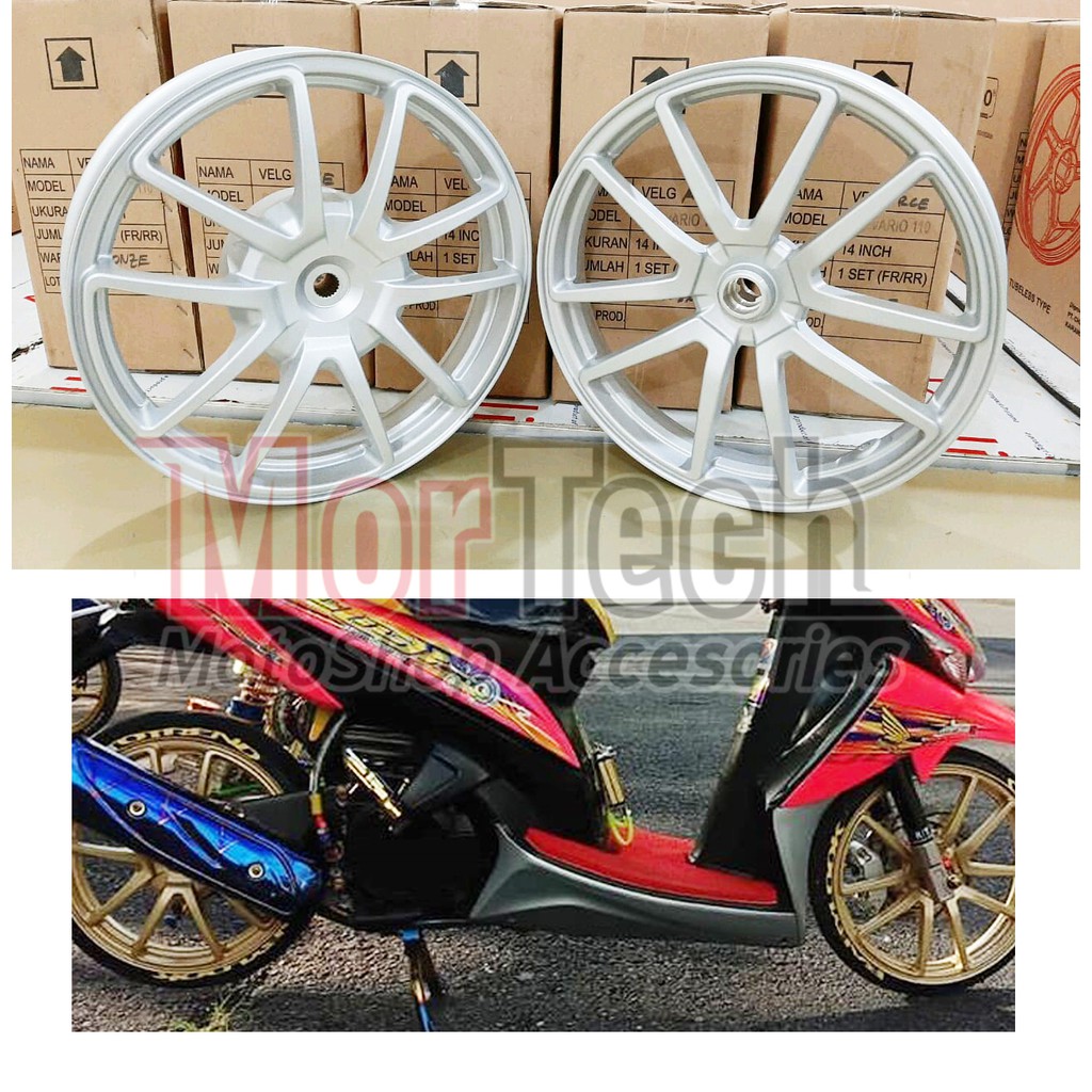 Jual Velg Racing Chemco Evo Ring 14 215 & 250 Vario 110 Beat Scoopy ...