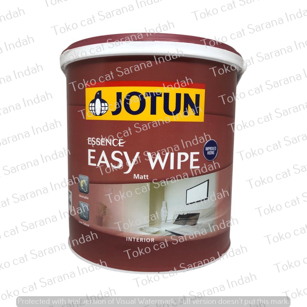Jual JOTUN ESSENCE EASY WIPE - (NEW)WHITE 18 LT / 26 KG CAT TEMBOK DALAM INTERIOR | Shopee Indonesia